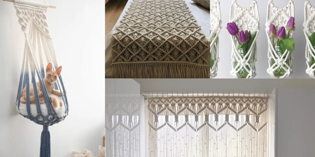 Macramé décoration : idées tendance pour un intérieur bohème et unique ...